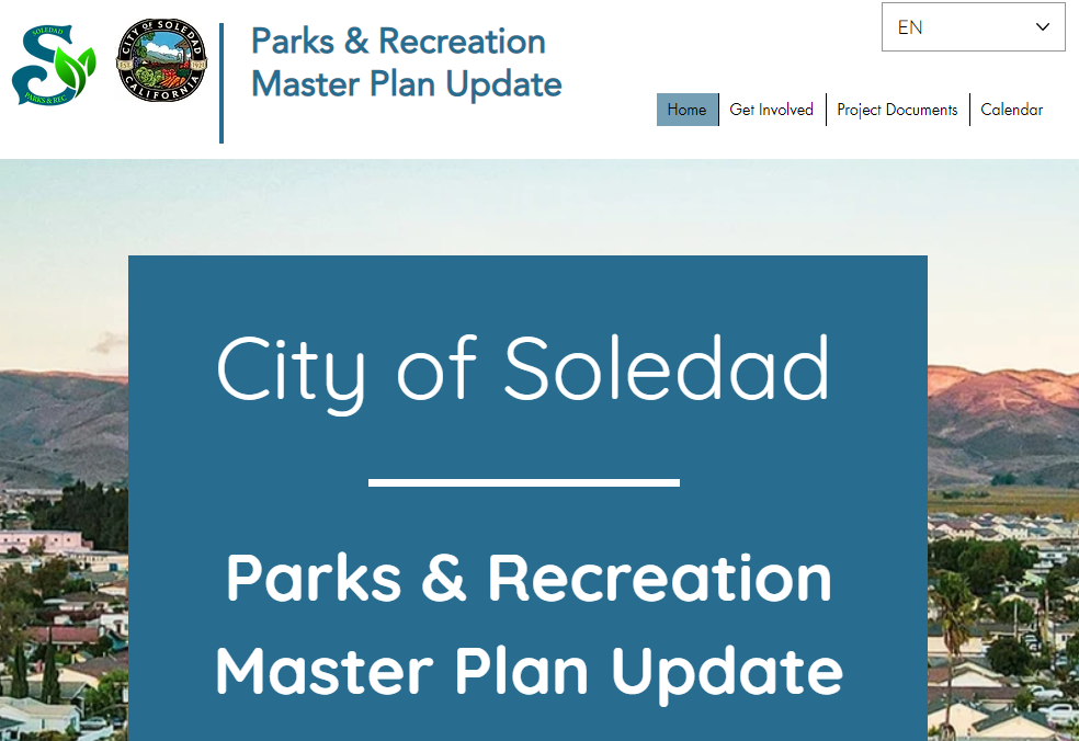 Parks and Recreation Master Plan Update - City of Soledad