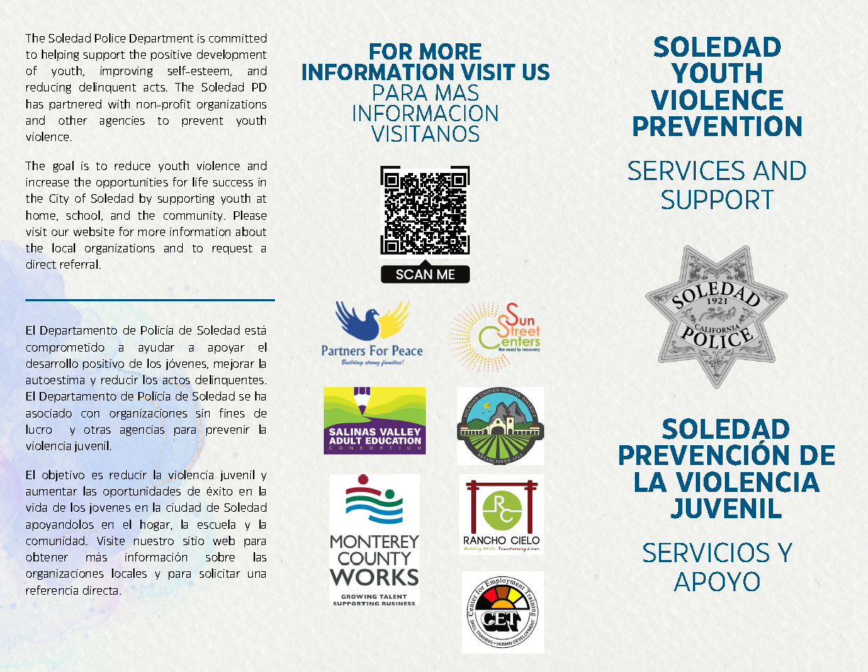 Youth Violence Prevention - City of Soledad